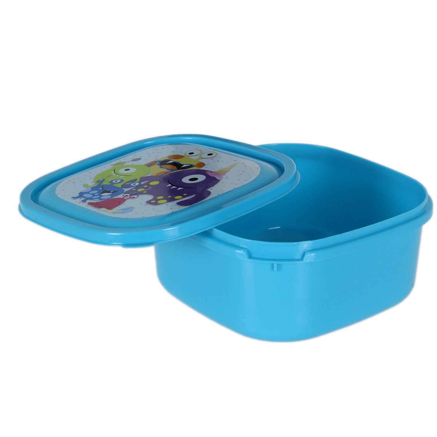 Blue Kids Monsters Lunch Box
