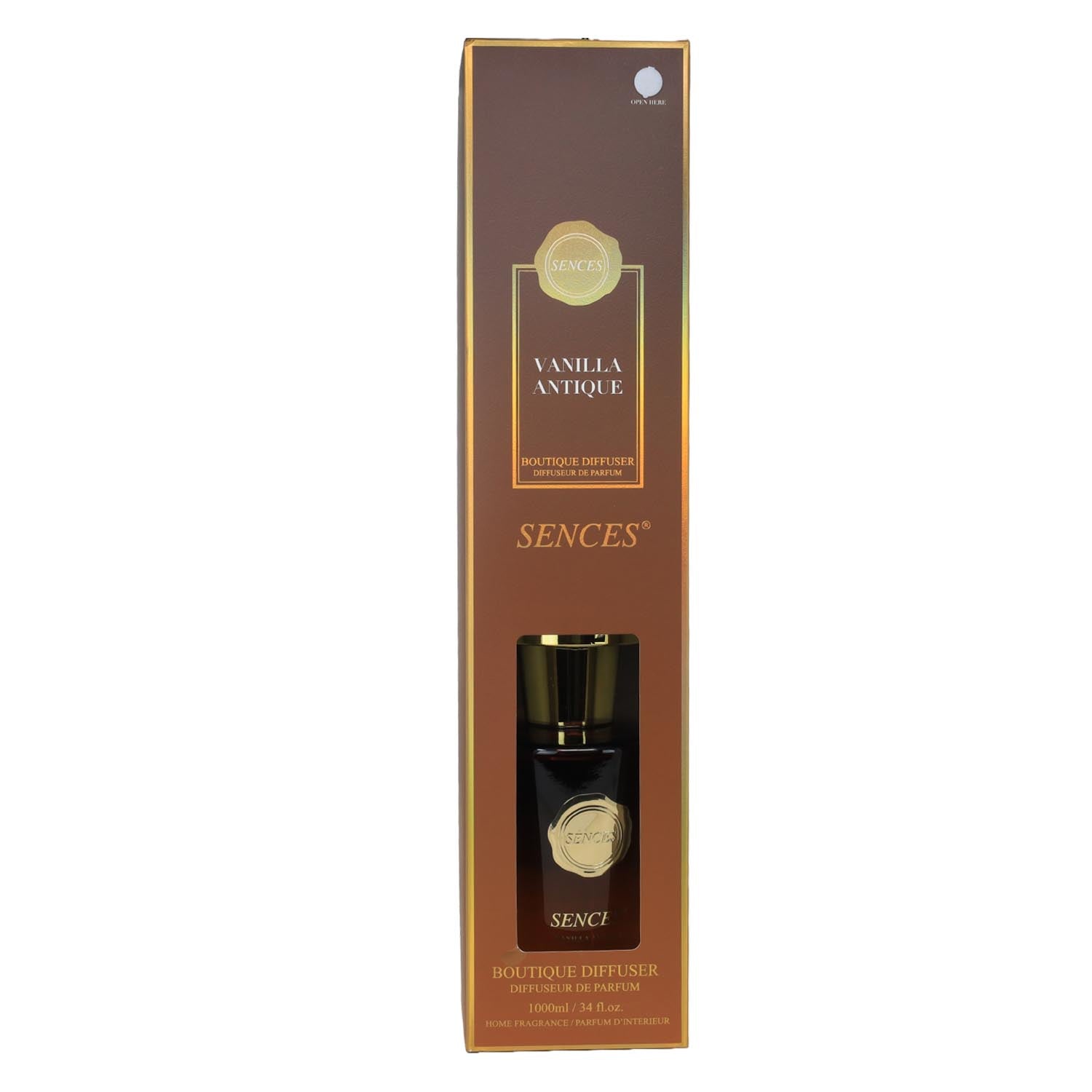 Sences 1000ml Vanilla Antique Reed Diffuser
